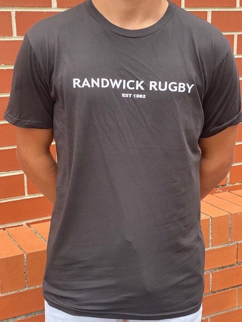 T-Shirts - Randwick EST 1882 - Coal